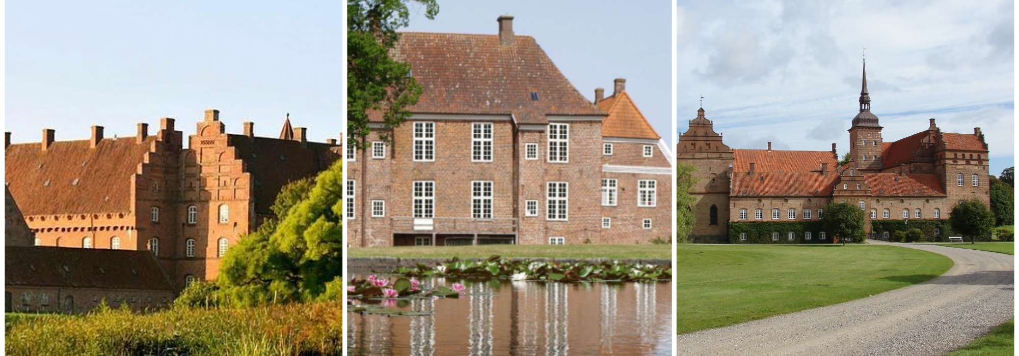 Find Danish castles and manors